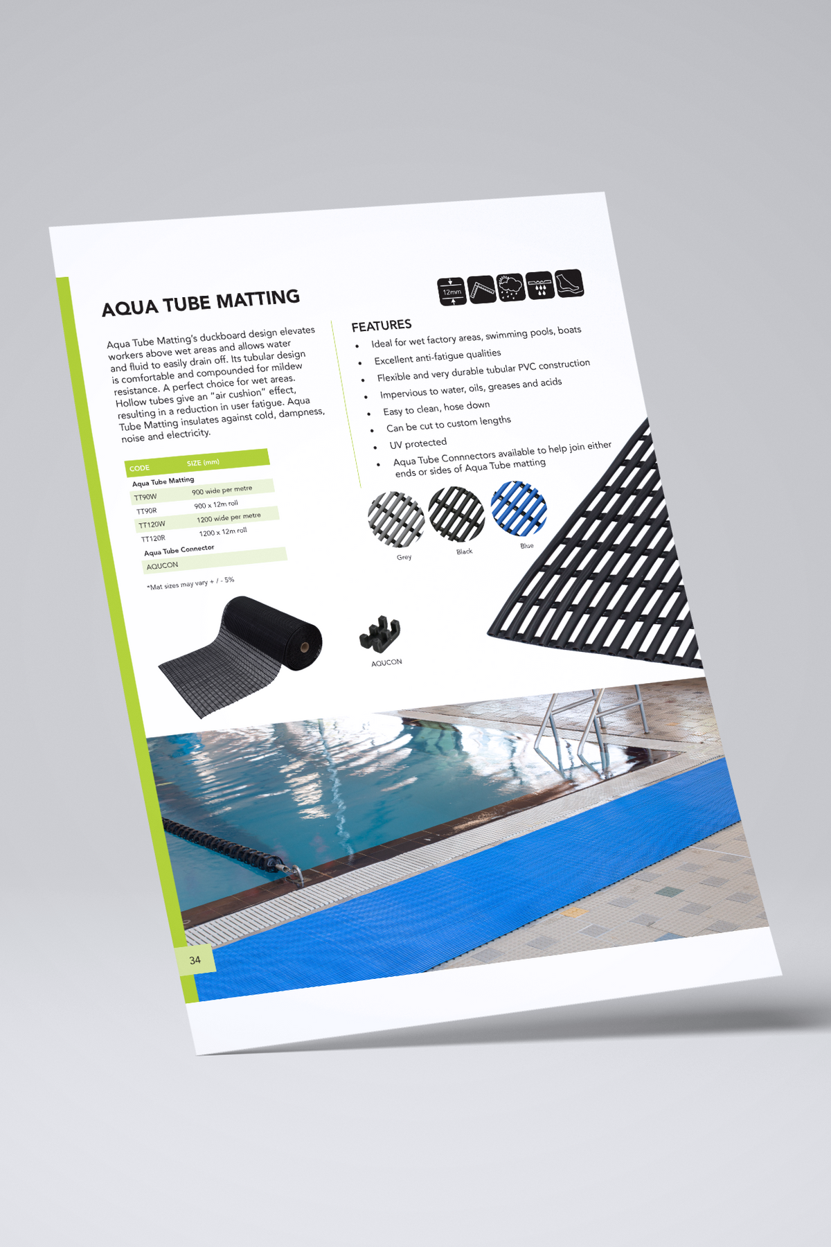 Aqua Tube Matting Product Page – Article – AMS Distributors