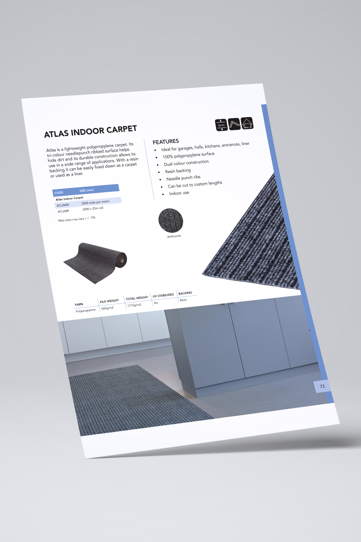Atlas Indoor Carpet Product Page – AMS Distributors