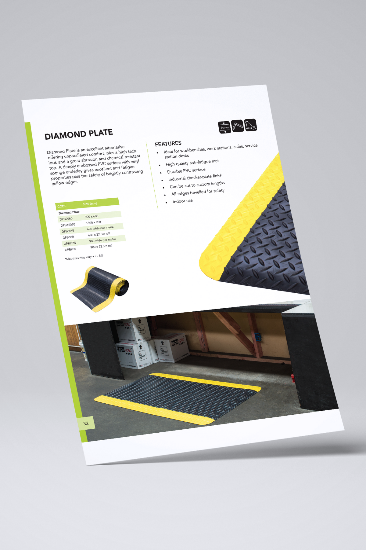 Diamond Plate Matting Product Page – Article – AMS Distributors