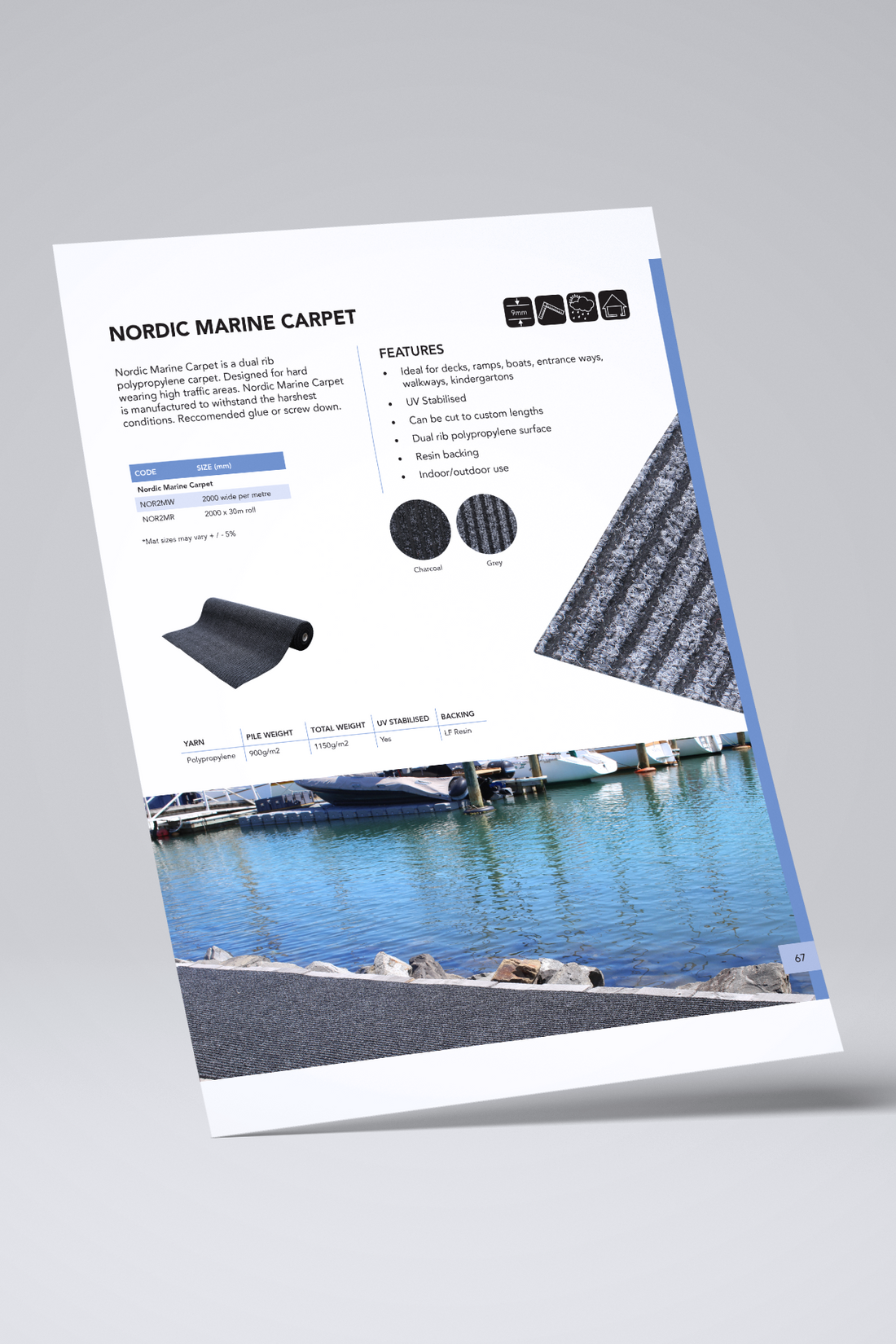 Nordic Marine Carpet - BPIR Declaration – AMS Distributors