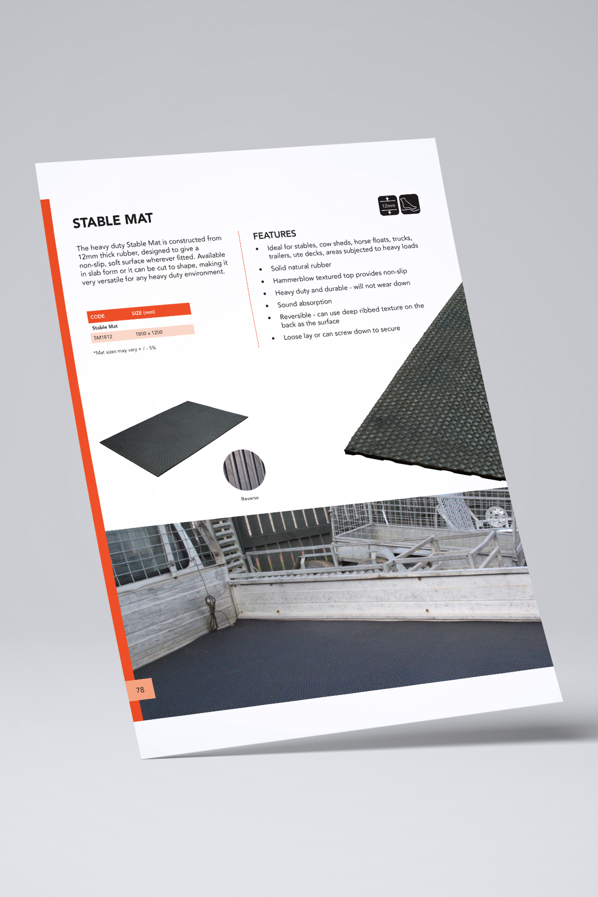 Stable Mat Product Page – Article – AMS Distributors