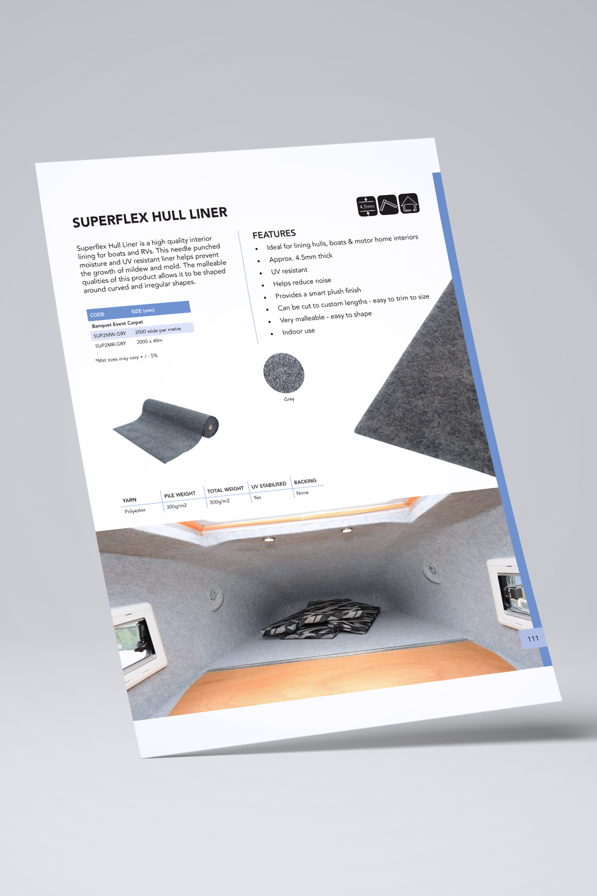 Superflex Hull Liner Product Page – Article – AMS Distributors