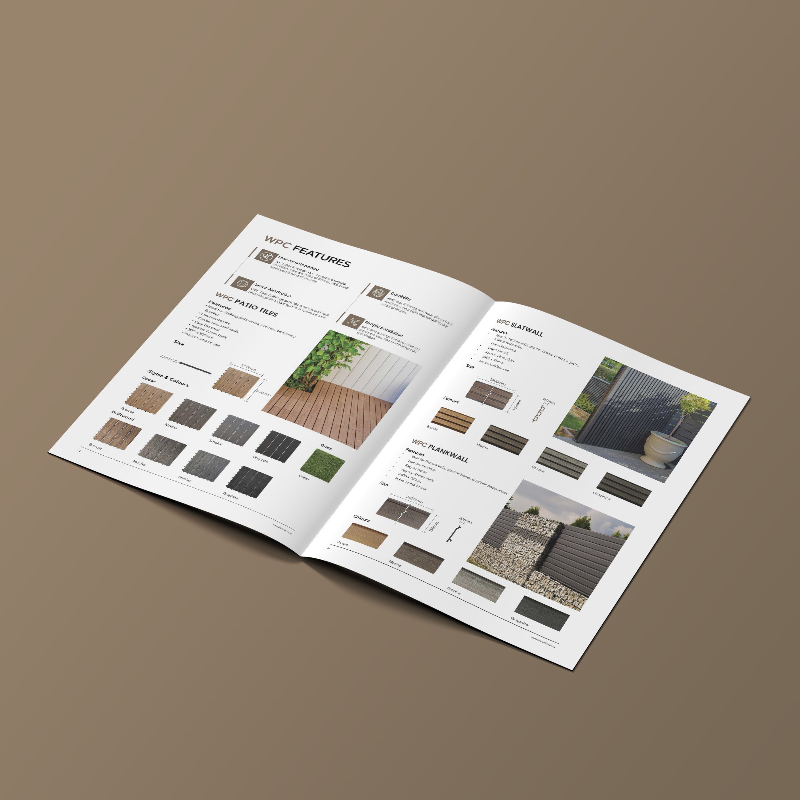 Arborich WPC Products Overview – AMS Distributors